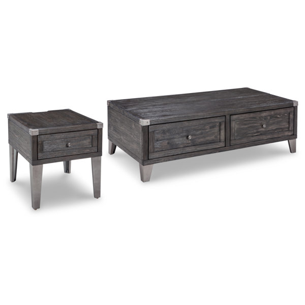 Signature Design by Ashley Todoe 2-Piece Table Package & Reviews | Wayfair
